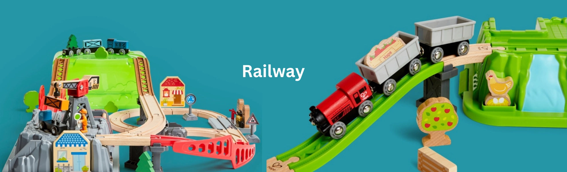 Hape Trains & Vehicles – Wooden Toy Cars, Trucks & Train Sets